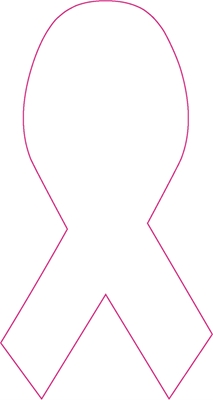 Talient Action Group | Awareness Ribbon Die Cut